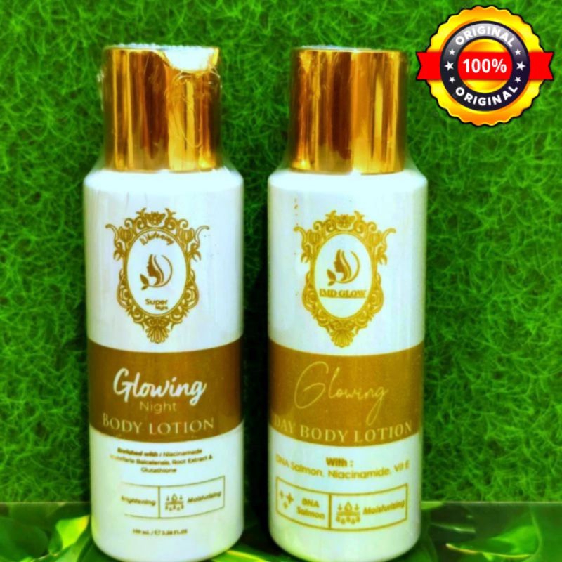 Jual HB SUPER WHITENING IMD GLOW 1 PAKET SIANG MALAM ( DOSIS TINGGI ...