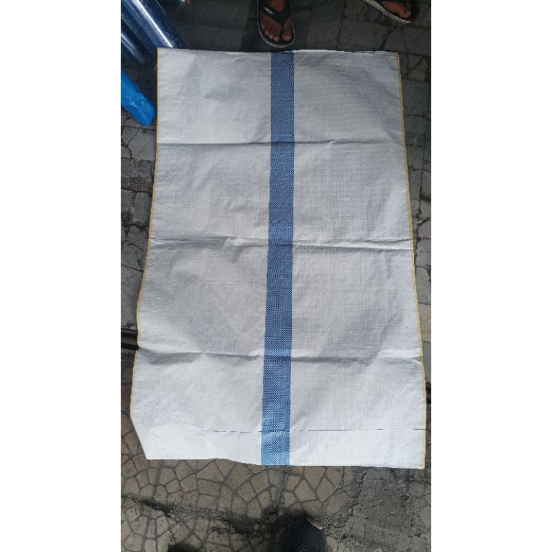 Jual KARUNG PLASTIK BARU UKURAN 75X125 / KARUNG PACKING TEBAL / KARUNG ...
