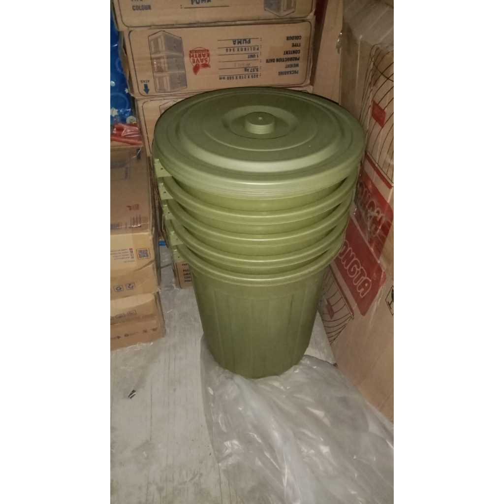 Jual Ember Air Plastik ada TUTUP JUMBO BESAR TEBAL Gagang Kawat Besi 80 ...