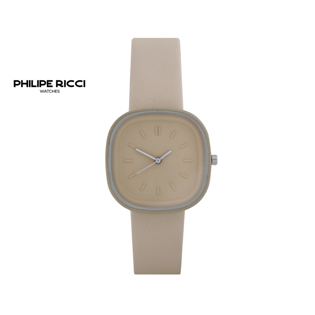 Jual PhiLipe Ricci Jam Tangan Wanita Analog Kasual Model Simpel Strap ...