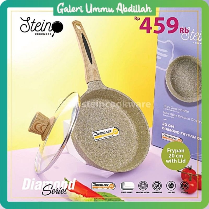 Jual Steincookware Diamond Fry Pan 20 cm Stein Diamond Series Frypan ...
