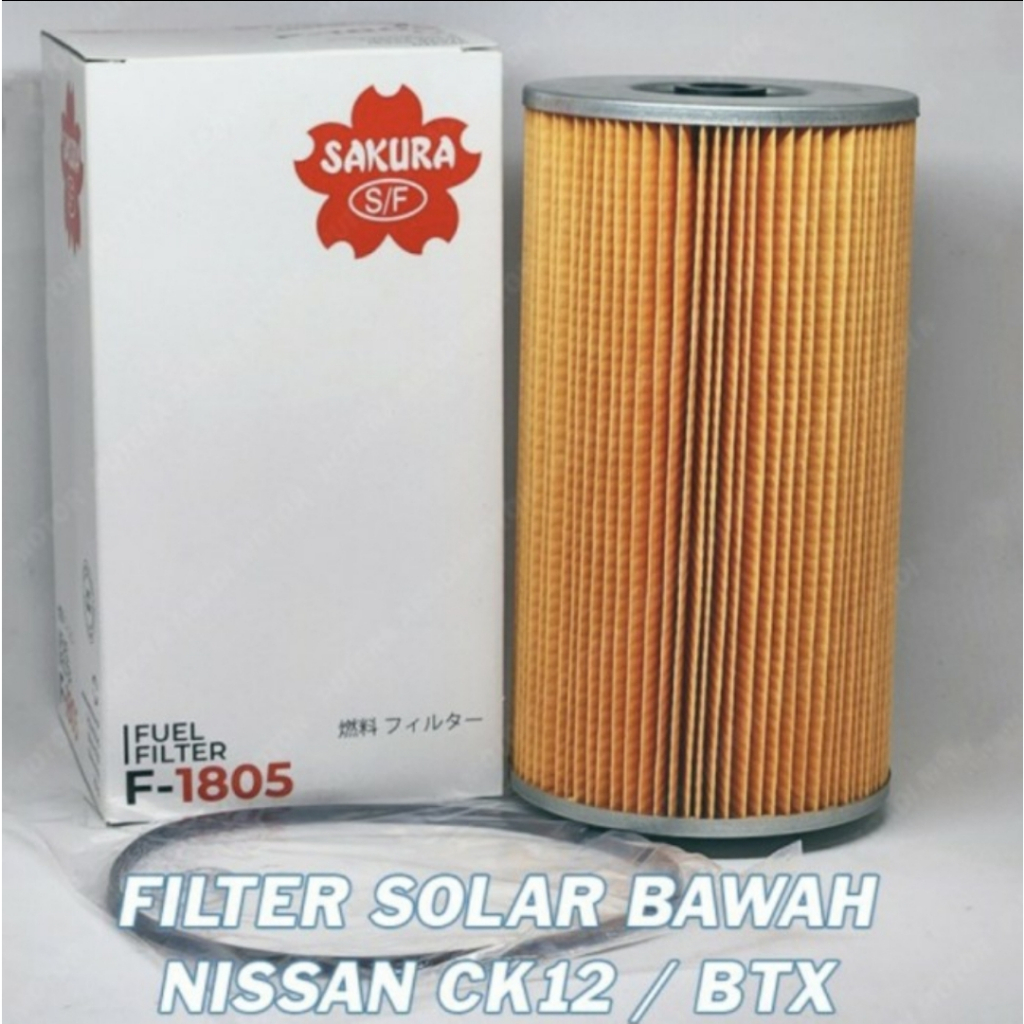 Jual SAKURA F-1805 Fuel Filter/Saringan Solar Bawah Nissan CK12/CK-12 ...