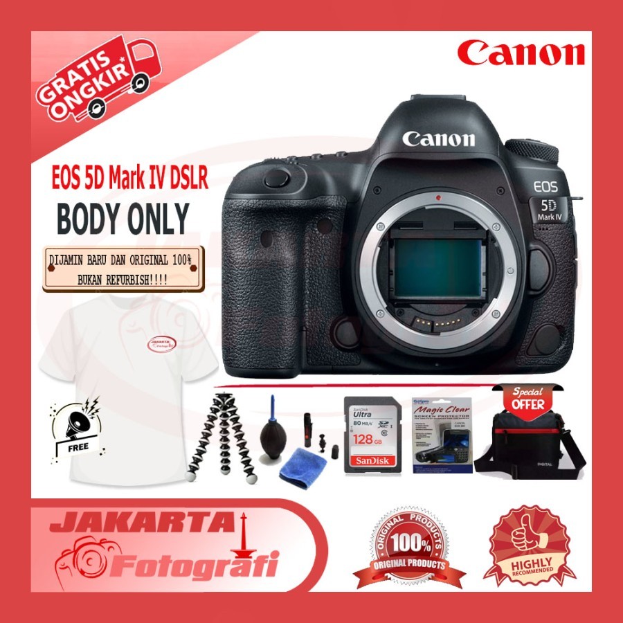 Jual Canon EOS 5D Mark IV DSLR Camera (Body Only) | Shopee Indonesia