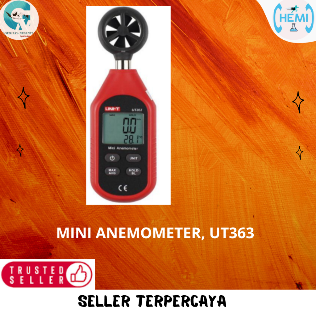 Jual MINI ANEMOMETER, UT363 | Shopee Indonesia