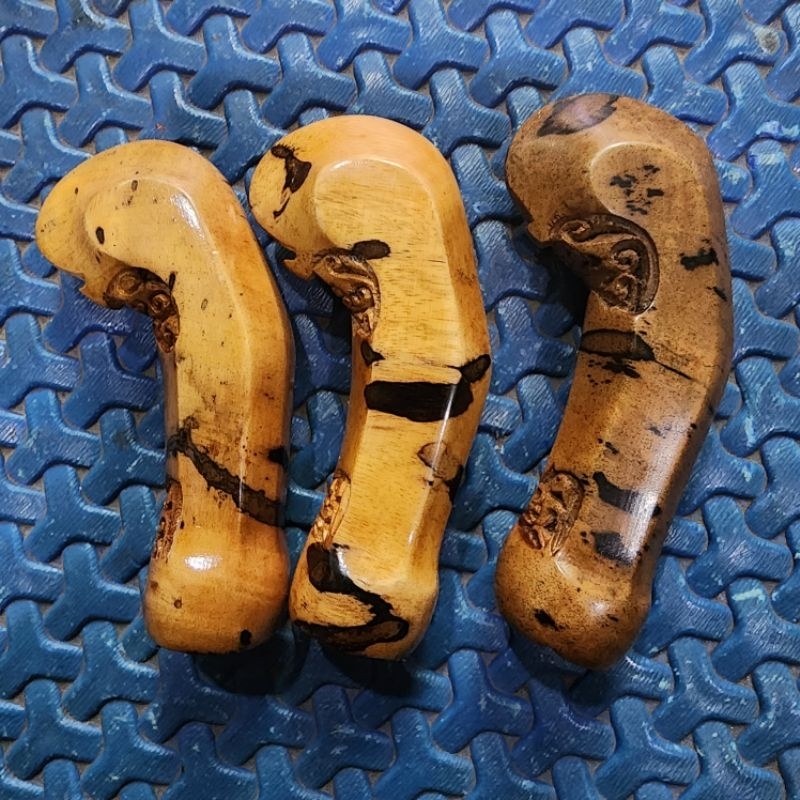 Jual GAGANG KRIS HANDLE DEDER KAYU TIMOHO HALUSAN | Shopee Indonesia