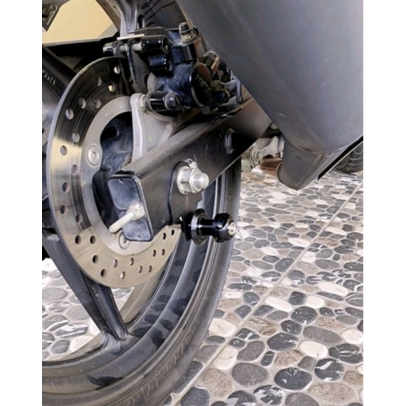 Jual JALU STANDAR PADDOCK PLUS DUDUKAN BREKET CNC UNIVERSAL JALU CBR150 ...