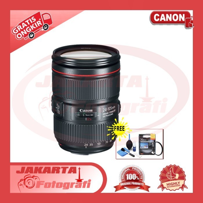 Jual Canon EF 24-105mm f4L IS II USM Lens | Shopee Indonesia