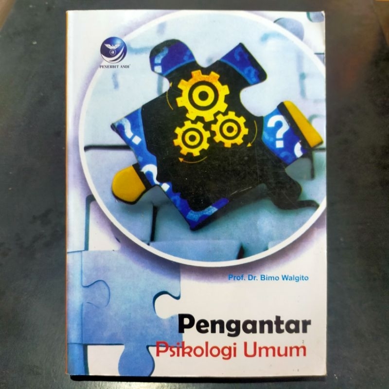 Jual BUKU KULIAH / PERGURUAN TINGGI / PENGANTAR PSIKOLOGI UMUM by Bimo ...
