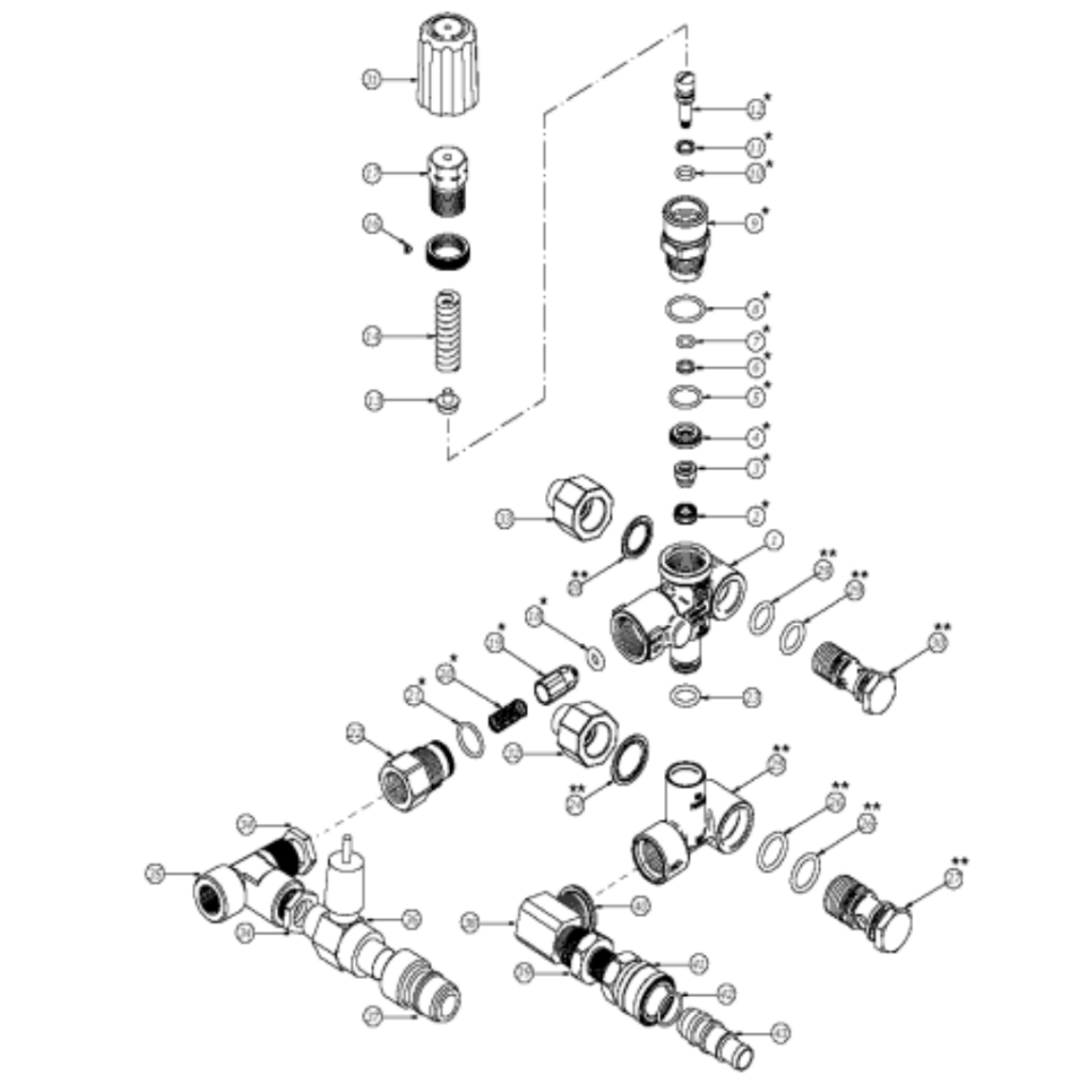 Jual DENSIN C-250E , UNLOADER VALVE COMPLETE DENSIN C250E , UNLOADER ...