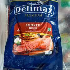 Jual DELIMAX PREMIUM SMOKED BEEF 500G | Shopee Indonesia