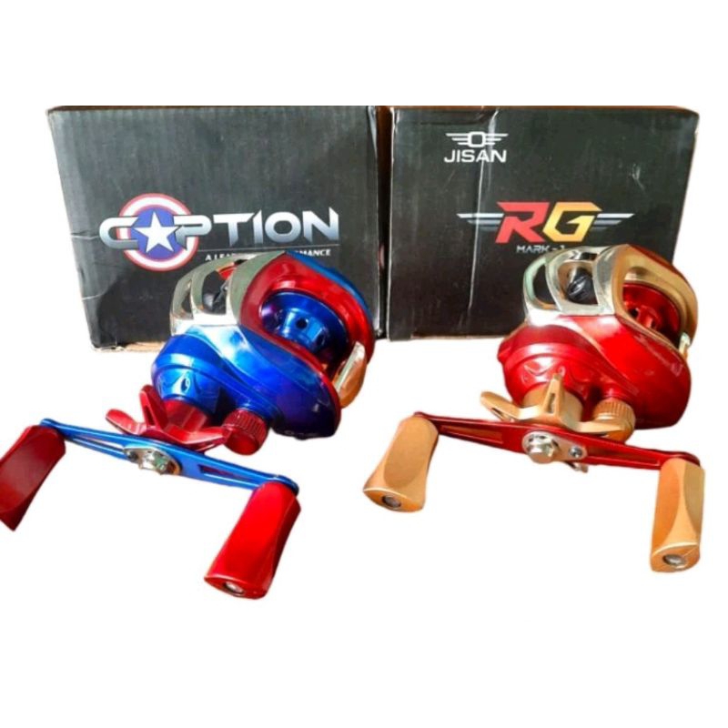 Jual Reel pancing BC bait casting seri kapten american | Shopee Indonesia