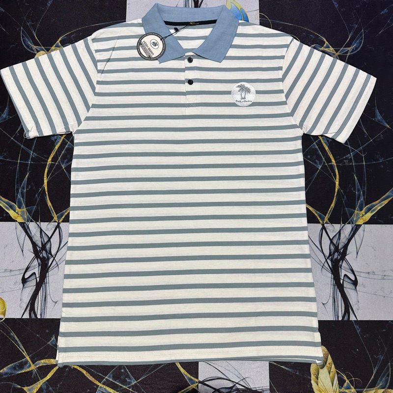 Jual kaos Kerah pria dewasa motif salur/kaos kerah salur bordir/kaos ... Jual kaos Kerah pria dewasa motif salur/kaos kerah salur bordir/kaos ...