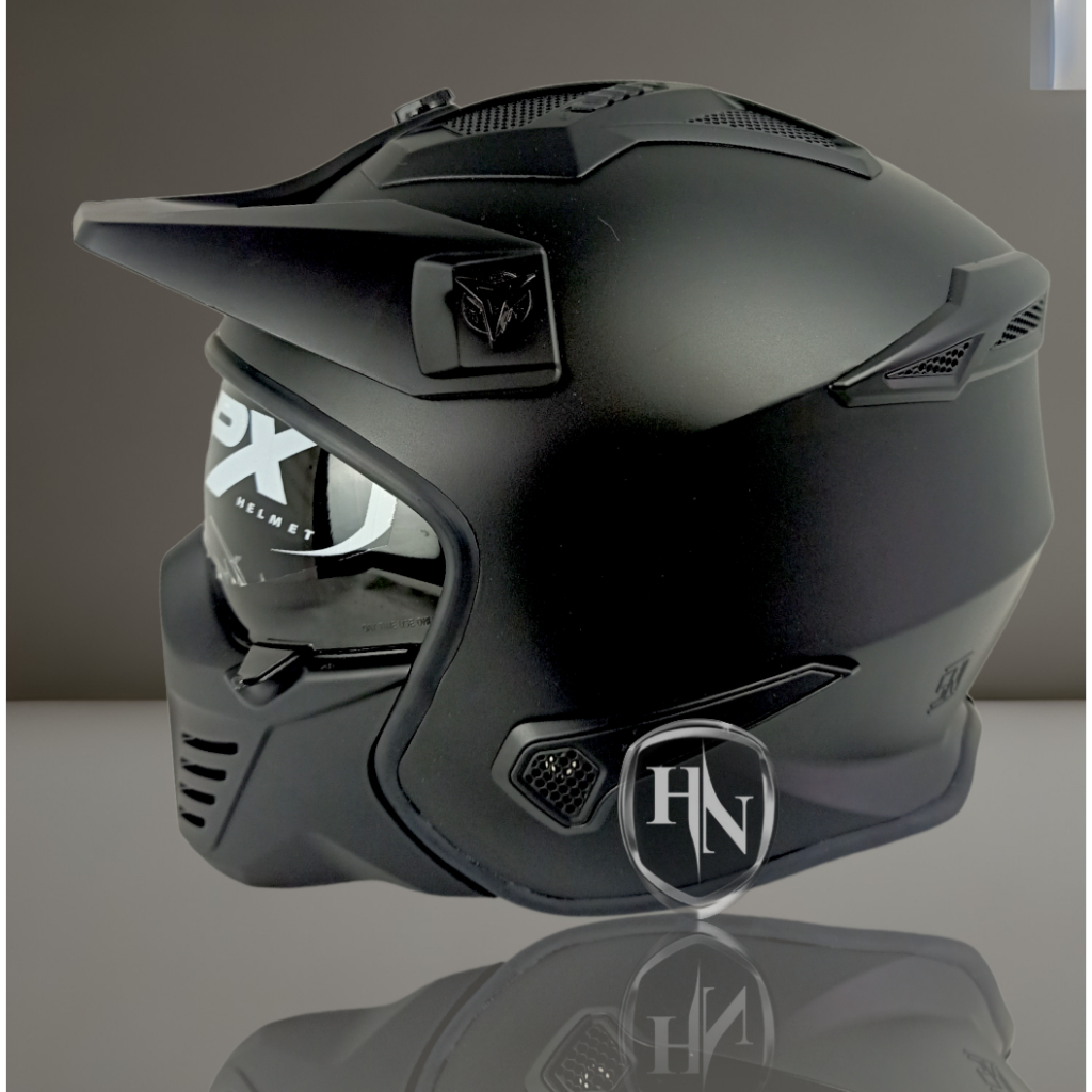 Jual HELM JPX MX726R SOLID | WARNA SOLID | MX726 R CROSSOVER MX 726R ...