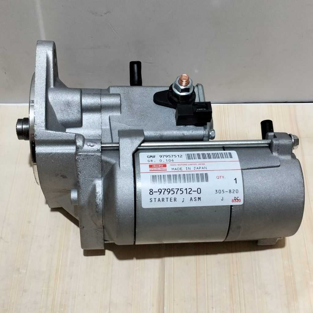 Jual MOTOR DINAMO STATER STARTER ASSY CHARGE 12V ISUZU PANTHER 2.5 ...