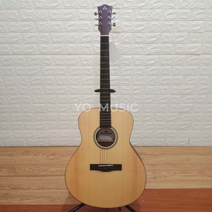 Jual Anderson Gitar Akustik Elektrik AGE 20 NAM Spruce Wood Original | Shopee Indonesia