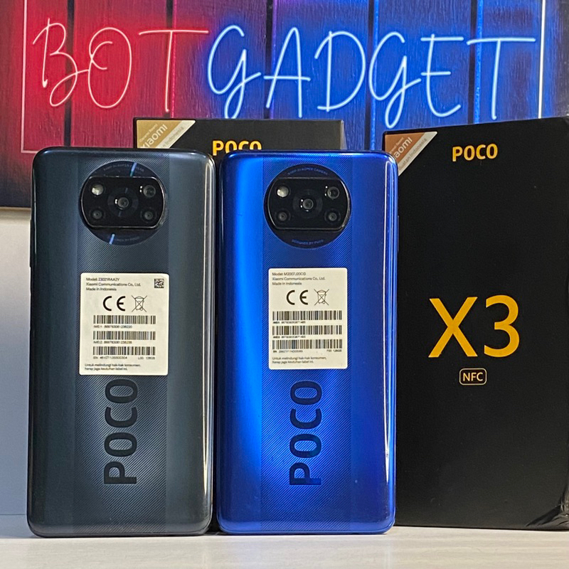 Jual POCO X3 NFC 6/64 8/128GB SECOND GARANSI RESMI | Shopee Indonesia