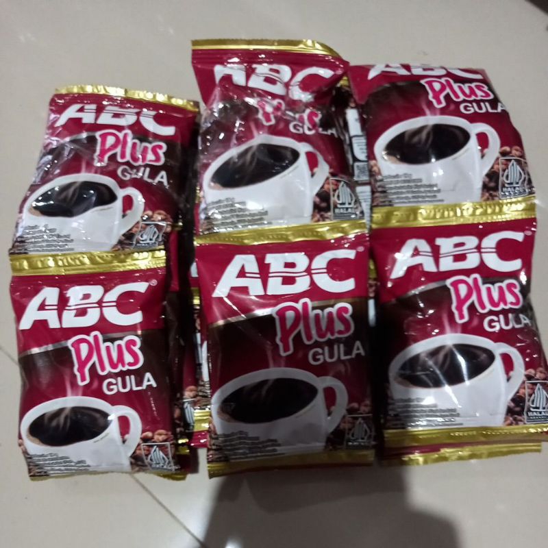 Jual Kopi ABC plus gula dan Top plus isi 10 sachet | Shopee Indonesia