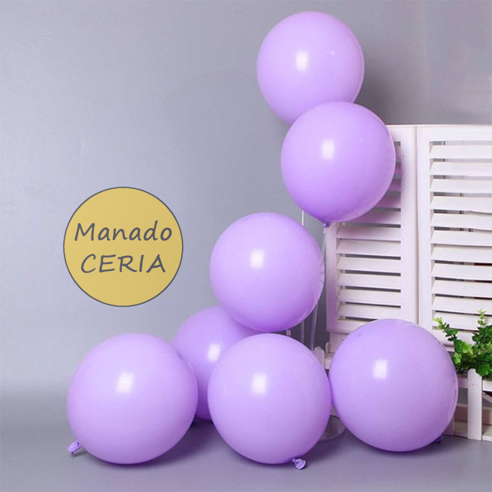 Jual Balon Latex 12 inch Pastel / Macaron (SATUAN) | Shopee Indonesia