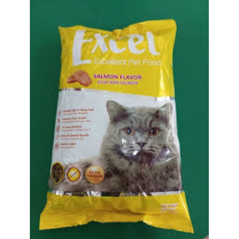 Jual MAKANAN KUCING KERING EXCEL 500 GRAM DRY FOOD KUCING MURAH NO PORK ...