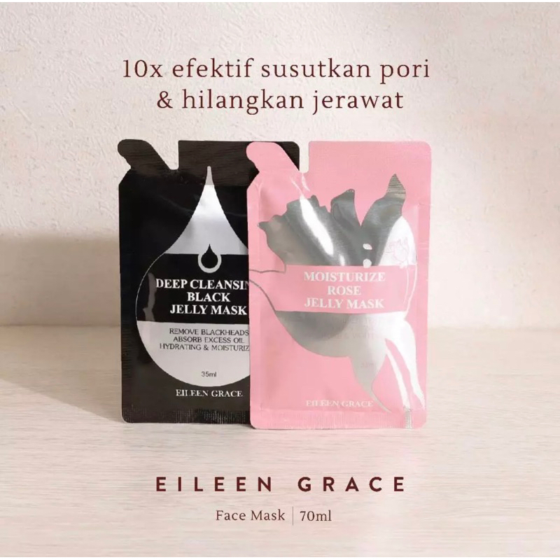 Jual Eileen Grace Mask - Rose Jelly Mask - Black Jelly Mask - Trial ...