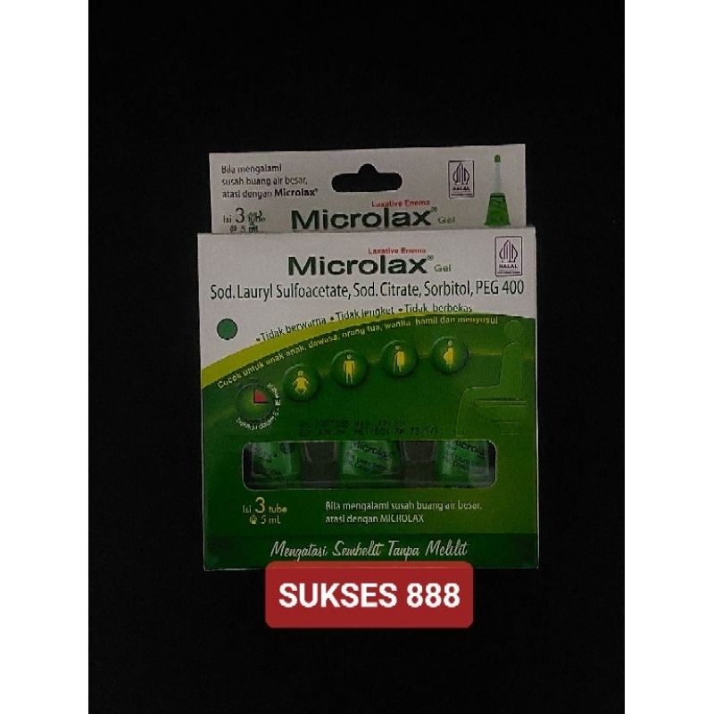Jual Microlax Gel isi 3 tube 5 mL | Shopee Indonesia