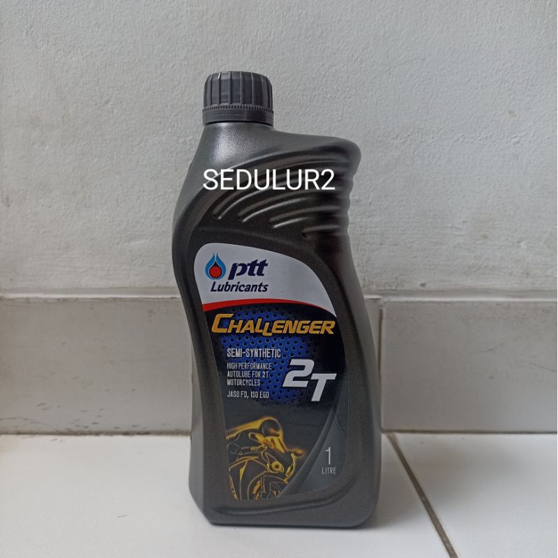 Jual Oli PTT Lubricants Challenger 2T 1L | Shopee Indonesia