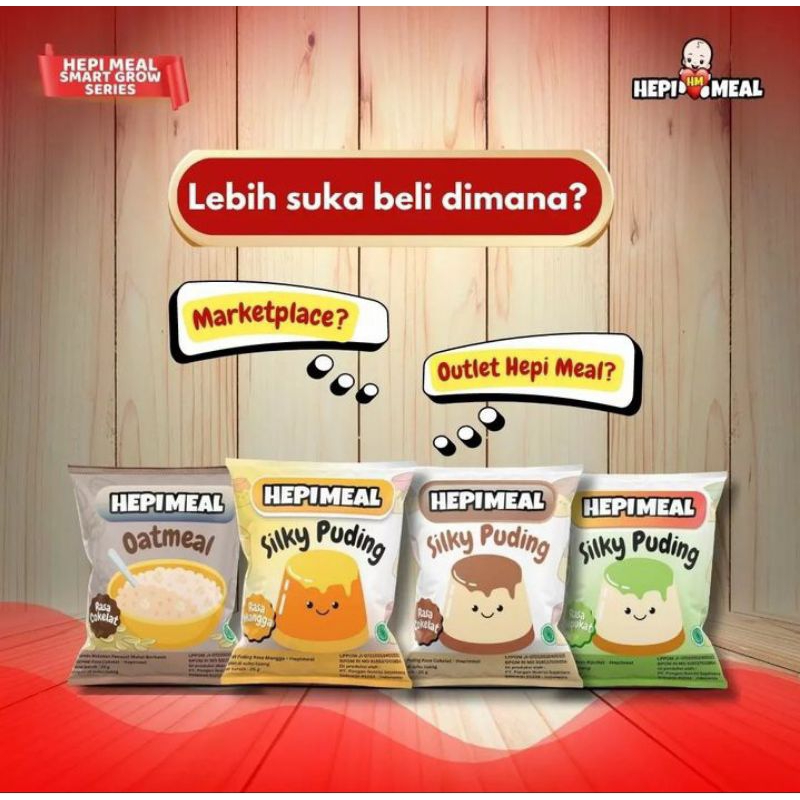 Jual silky pudding hepiMeal | Shopee Indonesia