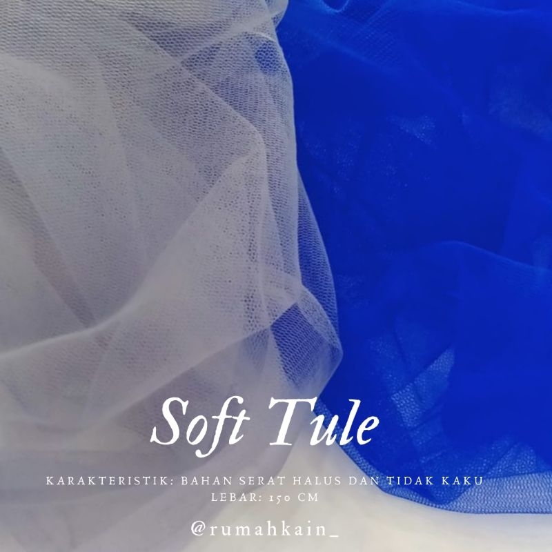Jual MURAH BANGET Kain Soft Tule/Tile Polos/Soft Tule/Kain Tutu/Harga 0 ...