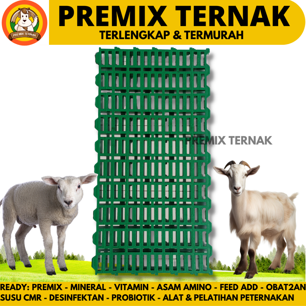Jual SLAT KANDANG PLASTIK 50 X 100 1PCS - Alas Kandang Lantai Kandang Kambing Domba Babi ...