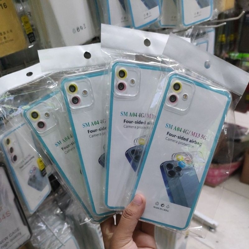 Jual Cace Cassing SAMSUNG A04 4G Casing Bening Transparan + Pelindung ...