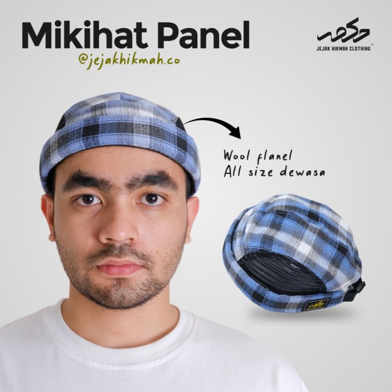 Jual TOPI PECI MIKI HAT PREMIUM JEJAK HIKMAH / Mikihat Panel jaring ...
