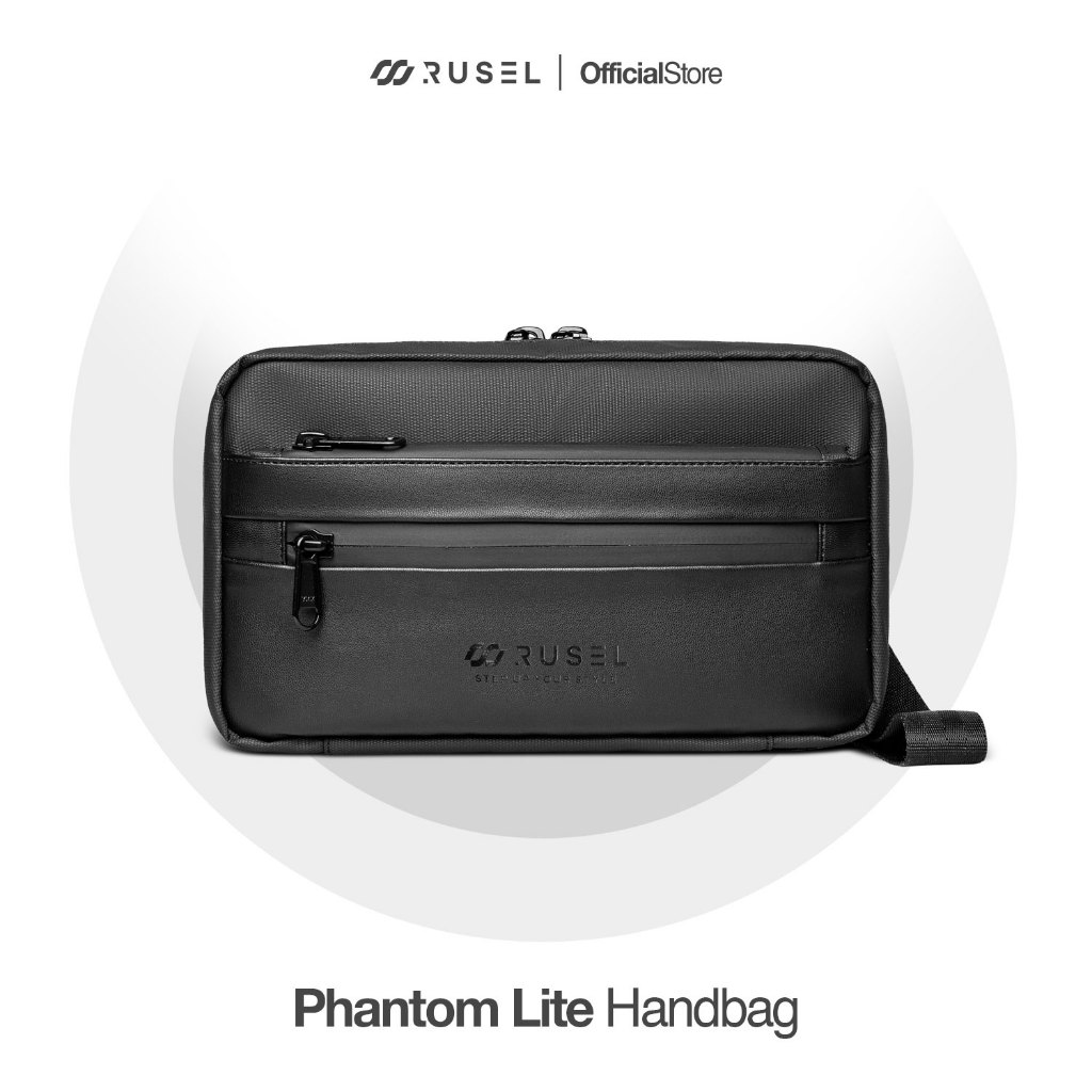 Jual RUSEL CO - Handbag Phantom Lite Tas Hand Bag I Clutch Bag Pria ...