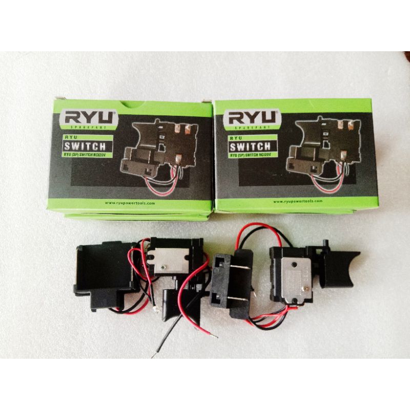 Jual Saklar switch baterai bor cordless Ryu rcd 12v rci 20v | Shopee ...