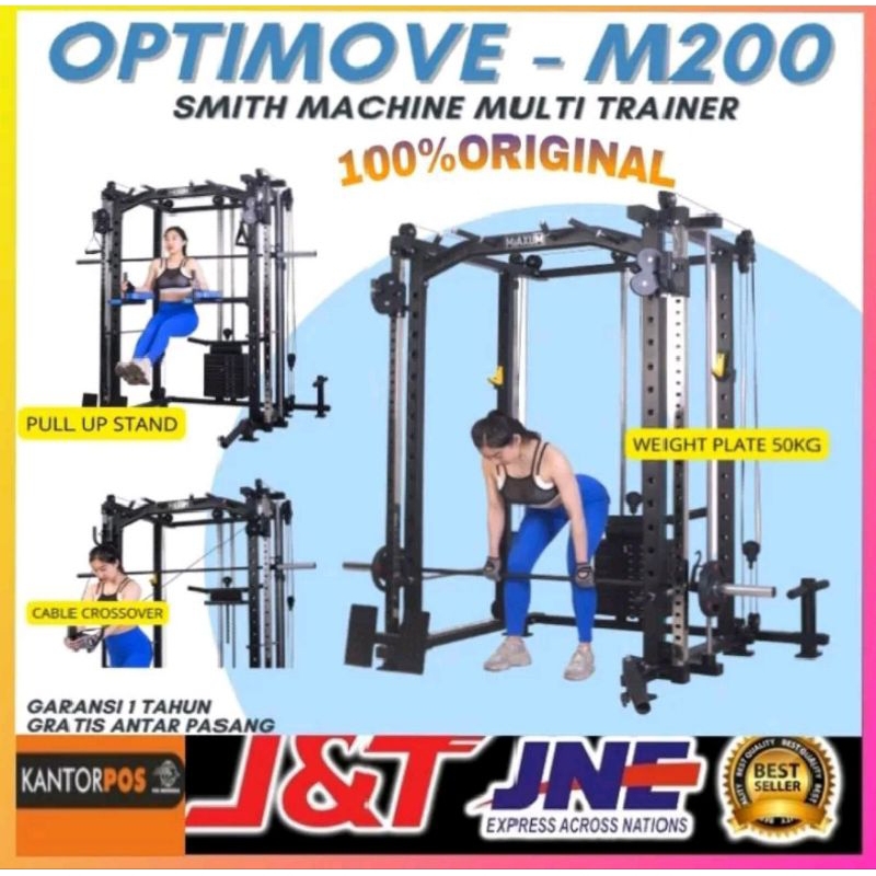 Jual smith machine-m200 optimove(original)import-smith macine-smith ...