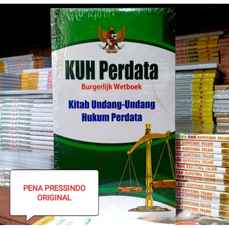 Jual Buku Kuh Perdata Kitab Undang Undang Hukum Perdata Burgerlijk Wetboek Shopee Indonesia 