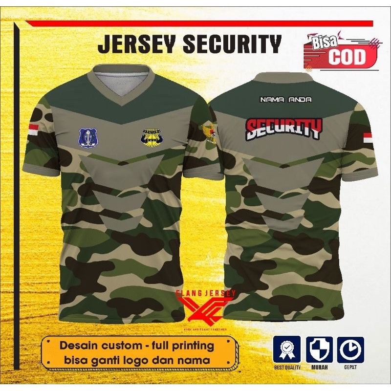 Jual JERSEY SECURITY CUSTOM | Shopee Indonesia
