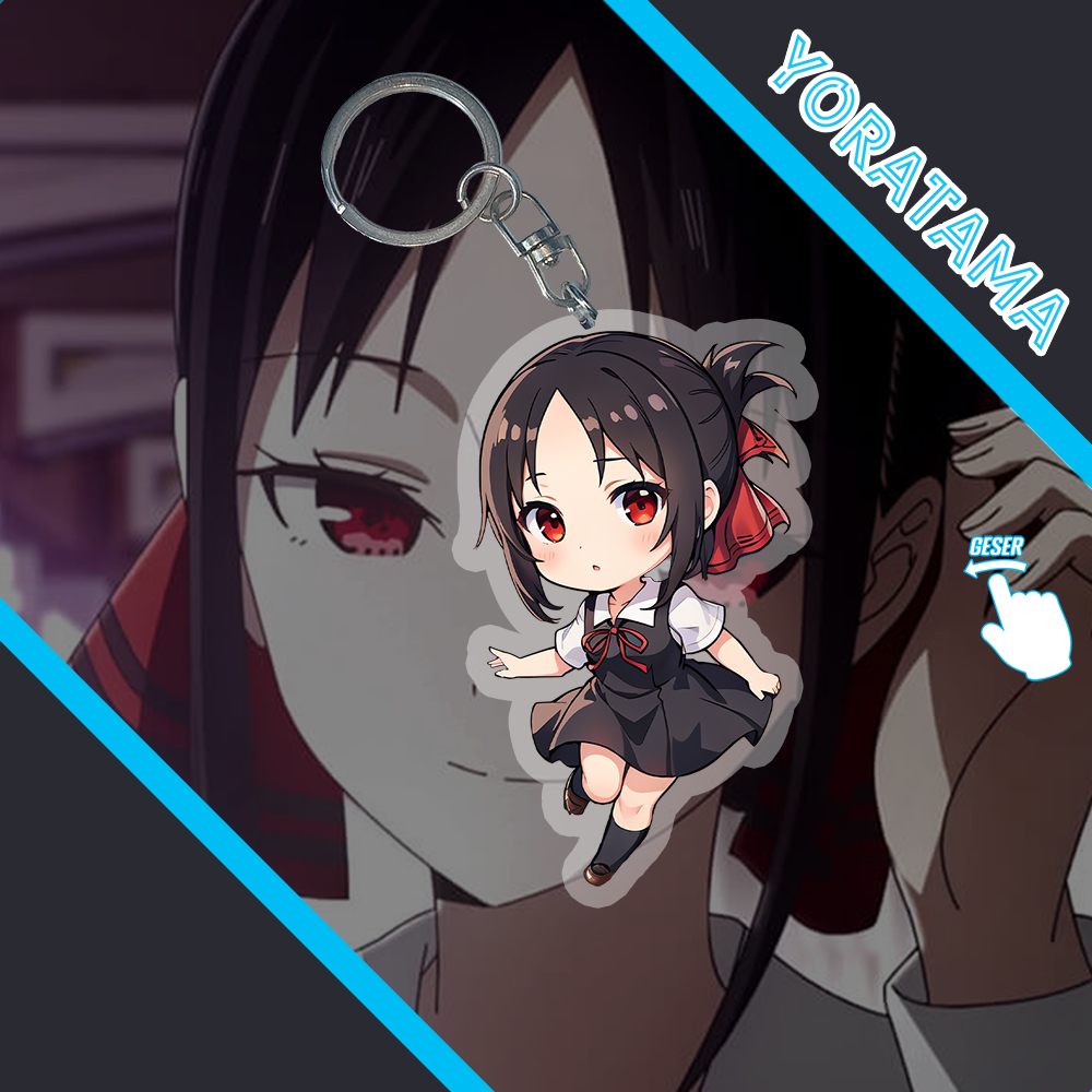 Jual Gantungan Kunci Kaguya Kaguya-sama wa kokurasetai, Keychain Anime ...