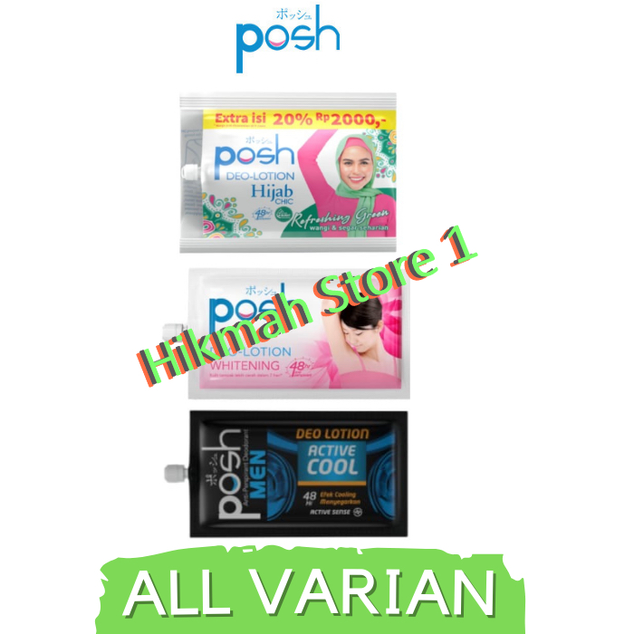 Jual POSH DEO LOTION 1 SASET 11G | Shopee Indonesia