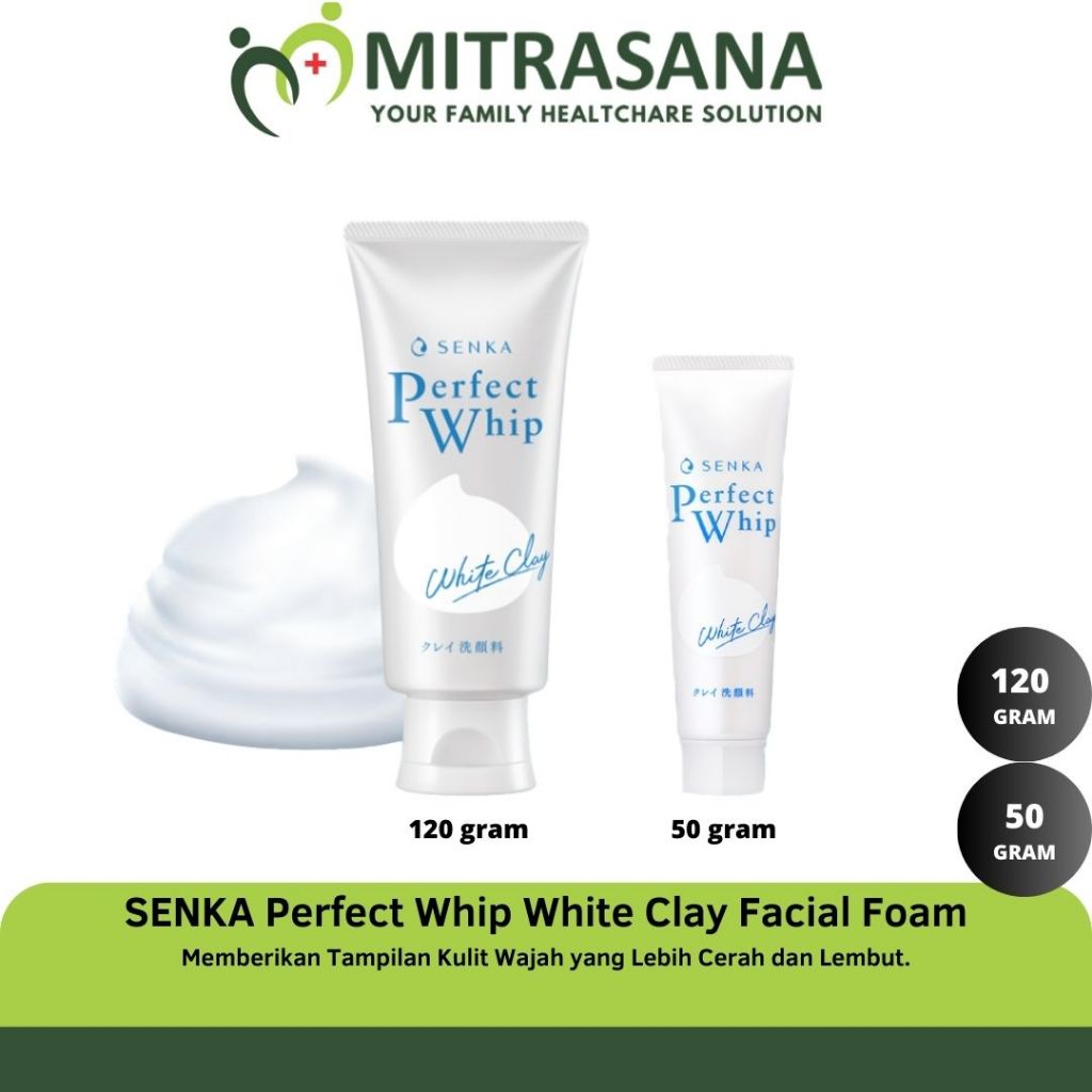 Jual Senka Perfect White Clay (50 & 120 GRAM) | Shopee Indonesia