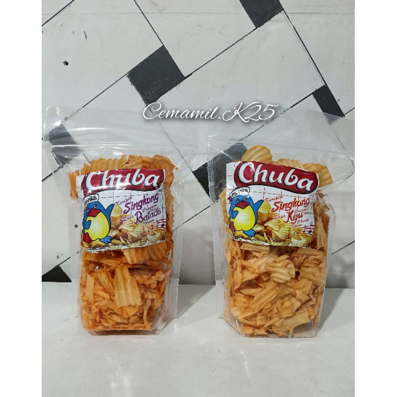 Jual CHUBA KERIPIK SINGKONG |Snack ori brand | Shopee Indonesia