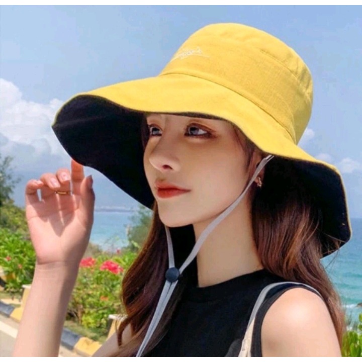 Jual TOPI WANITA/TOPI PANTAI | Shopee Indonesia