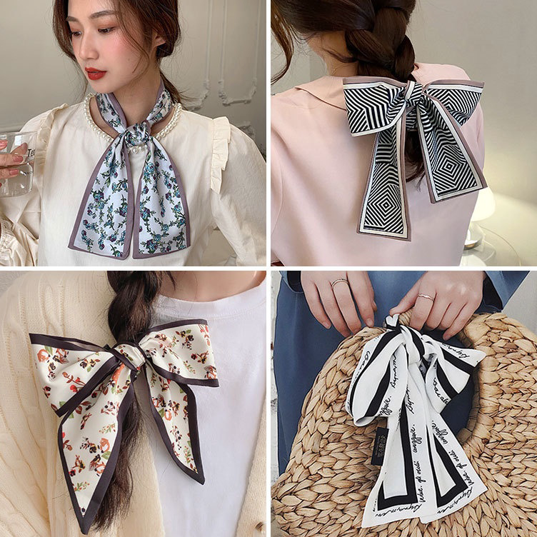 Jual (Hello Girl)F178 Syal Lebar/Scarf/Ikat Rambut Wanita/Syal ...