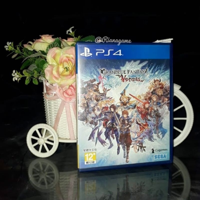 Jual Bd Kaset Ps4 Ps5 Granblue Fantasy Versus Game Cd Ps 4 5 Original