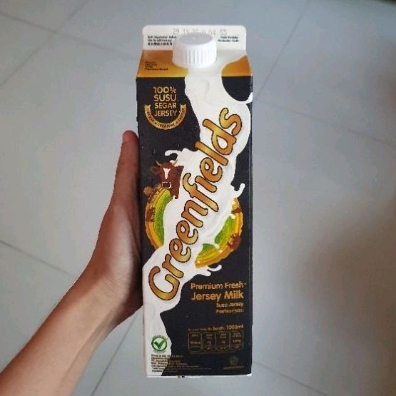 Jual Greenfields FRESH JERSEY MILK susu pasteurisasi sapi Jersey 950ml ...