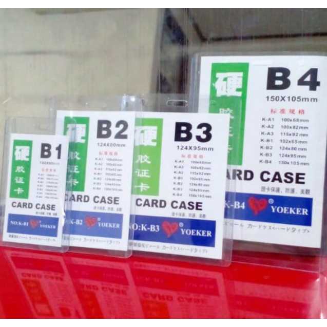 Jual ID Card Case / Cocarde / Name Tag / Kokarde B4 155x106mm ( 10 Pcs ...