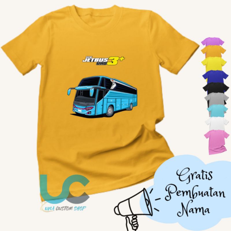 Jual Kaos Bus Pariwisata Anak | Baju Bus Pariwisata Anak | Kaos Anak Sablon | Kaos Anak Custom ...