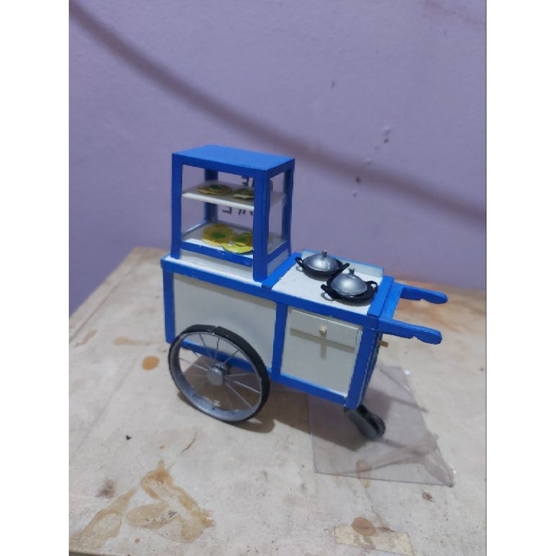 Jual Miniatur gerobak kue Ape 1:12 | Shopee Indonesia