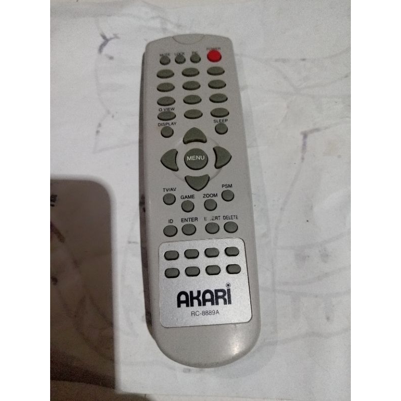 Jual remote tv AKARI | Shopee Indonesia