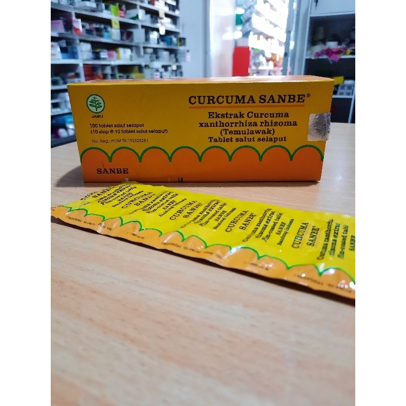 Jual Curcuma sanbe tablet ekstrak temulawak meningkatkan nafsu makan ...
