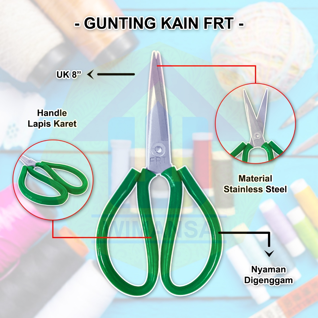 Jual GUNTING KAIN FRT 8 INCH - GUNTING KODOK | Shopee Indonesia